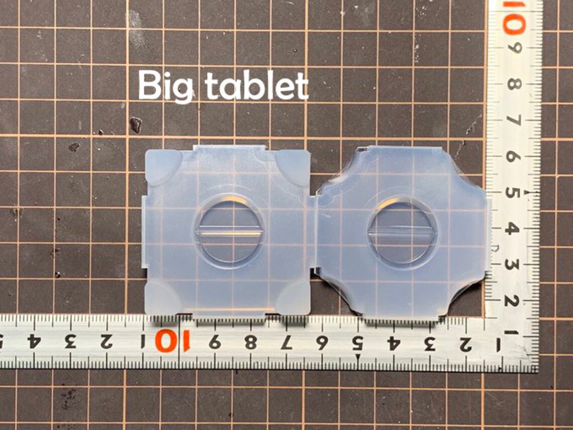 Silicone Mold, Tablet Pill Mold, Miniature Pill / Tablet Charms ...