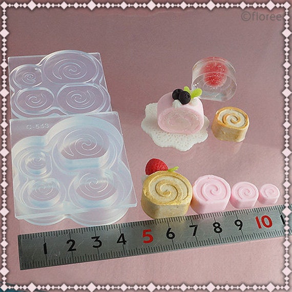 Swiss Roll Mold Silicone Mold Miniature Swiss Roll | Etsy