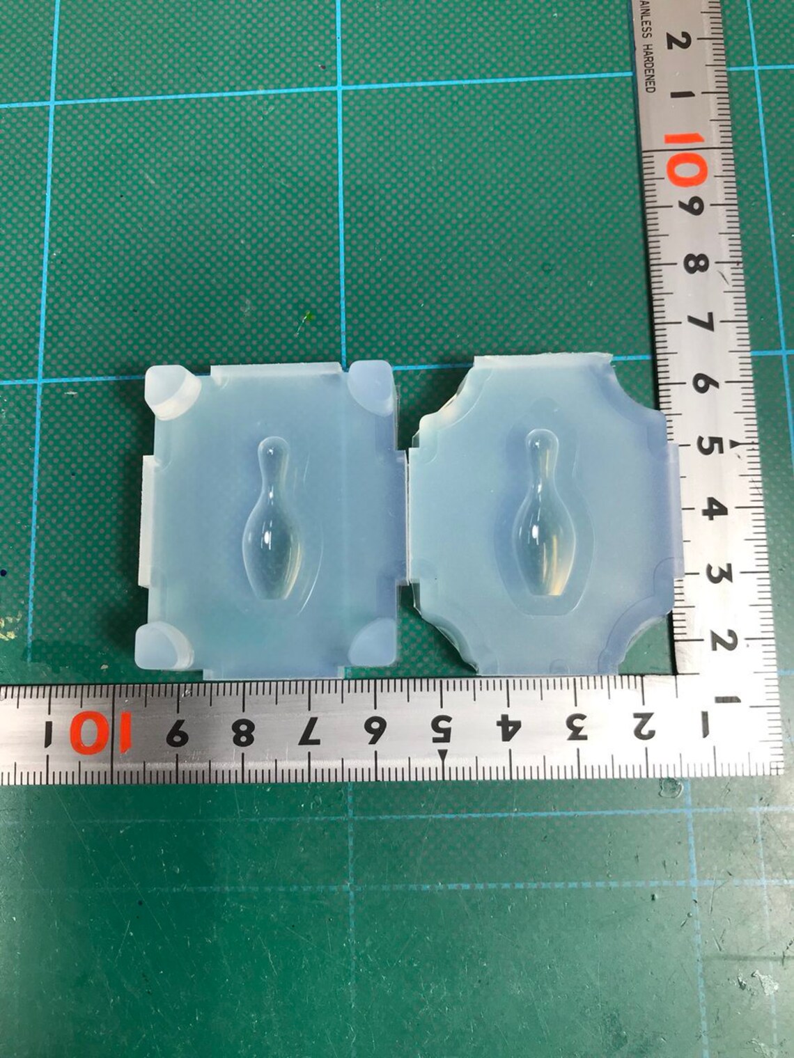 Silicone 3D Mold Bowling Pin Mold Miniature Bowling Pins | Etsy