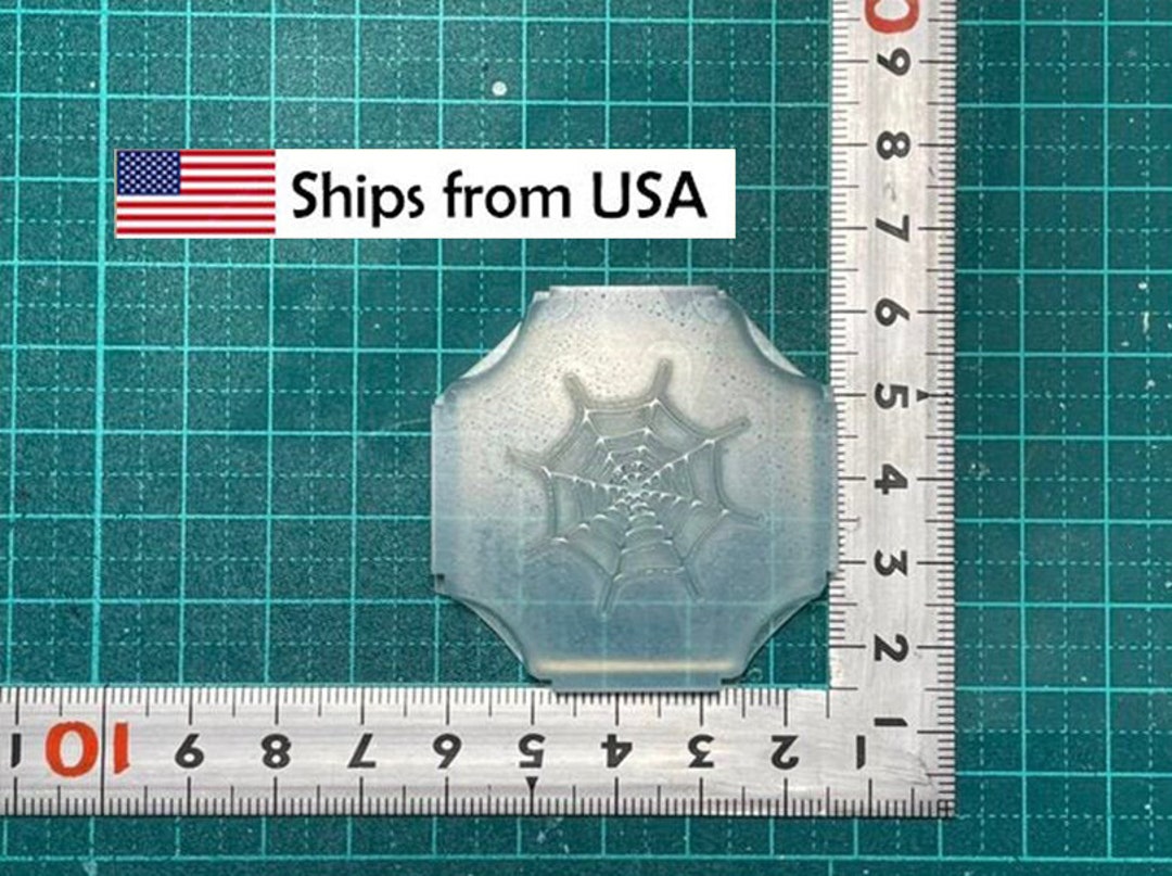 Silicone Mold, Cobweb Mold, Spider Web Mold for UV Resin, Silver Clay ...