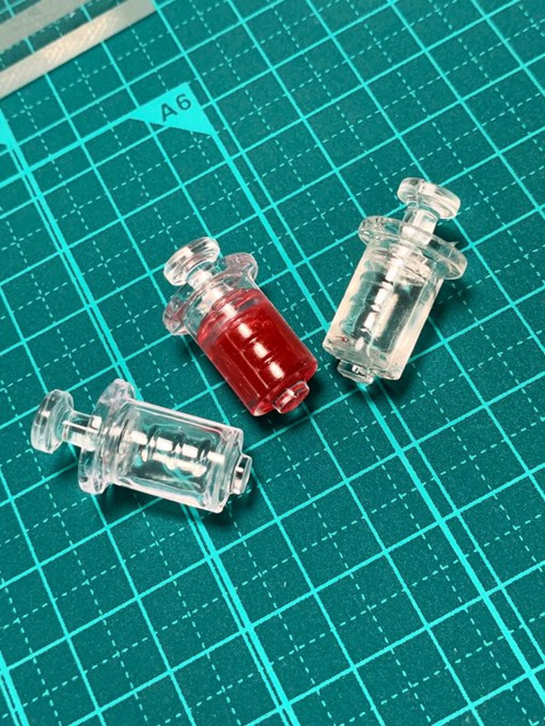 Silicone Mold, Miniature Syringe Mold, Mini Medicine Injection Syringe ...