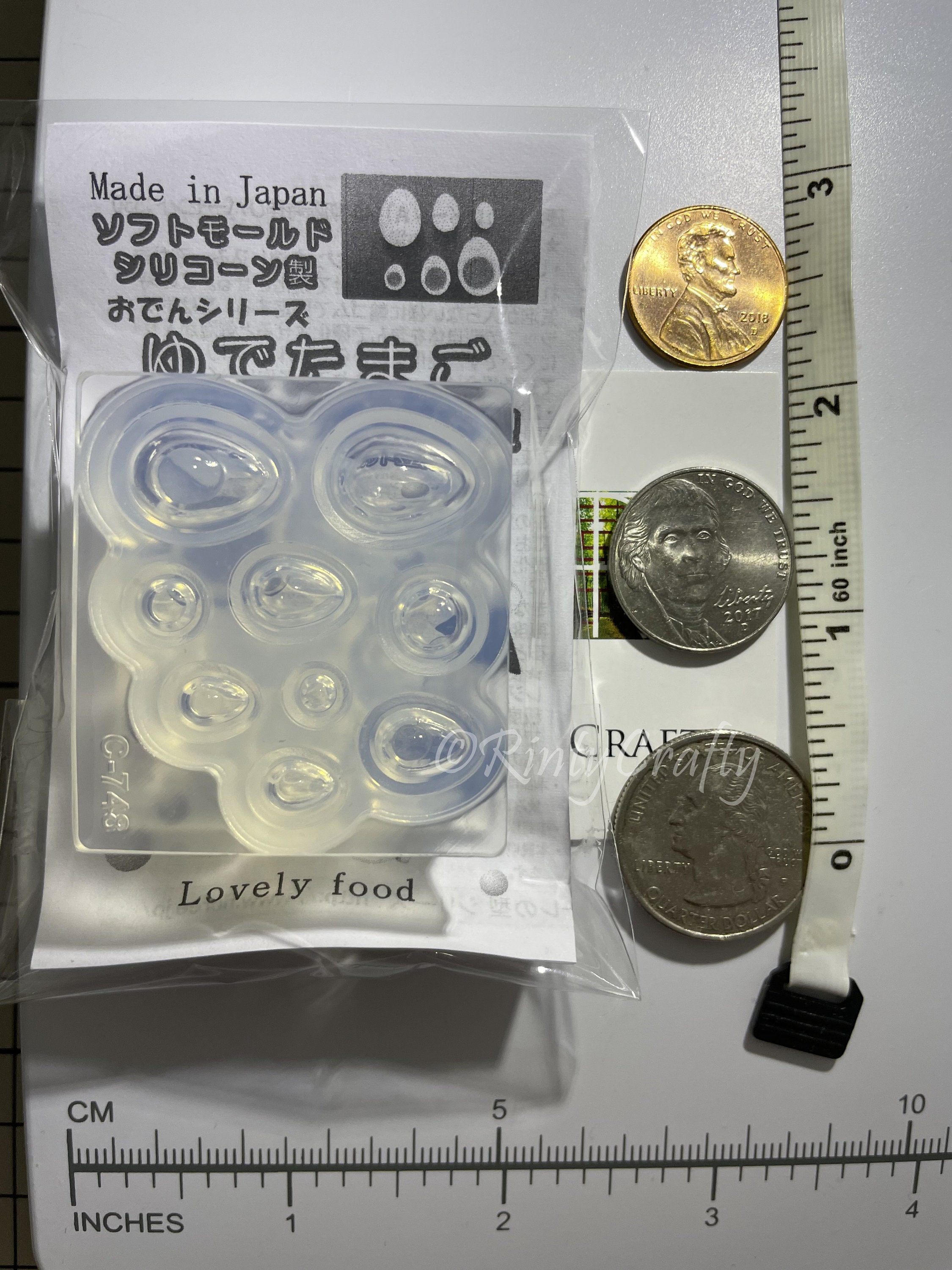 3D Miniature Oden Food Items Silicone Mold Collection Series | Etsy