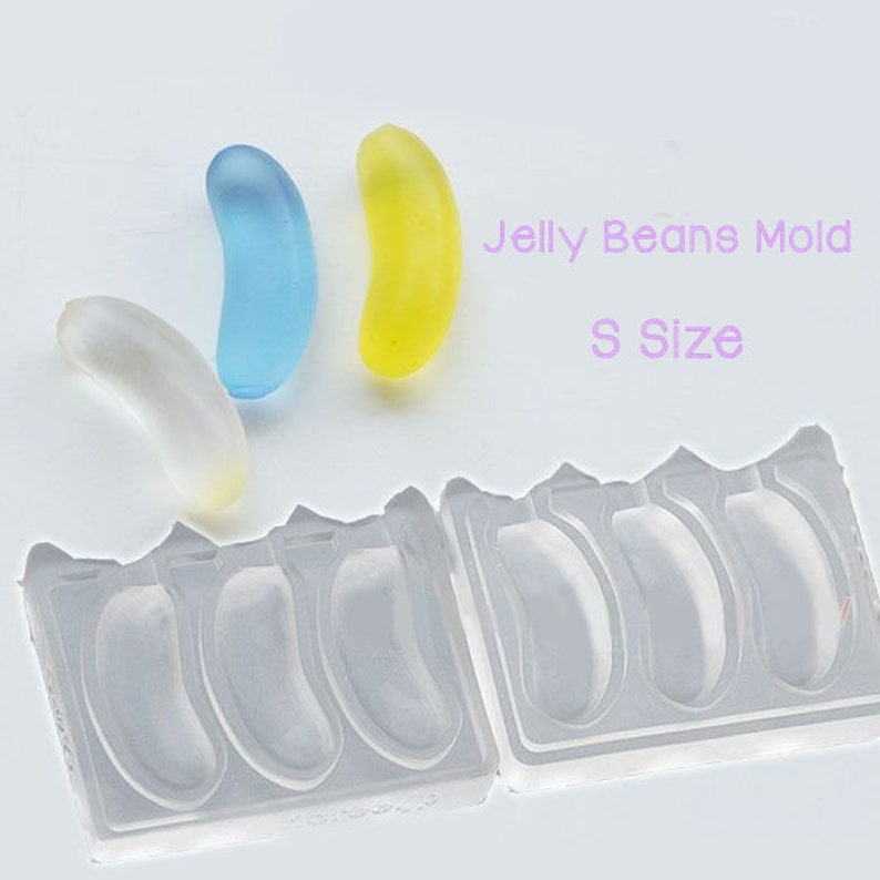 Silicone Mold Jelly Beans Mold (S Size Mold) Candy Soft From Mold Japan ...