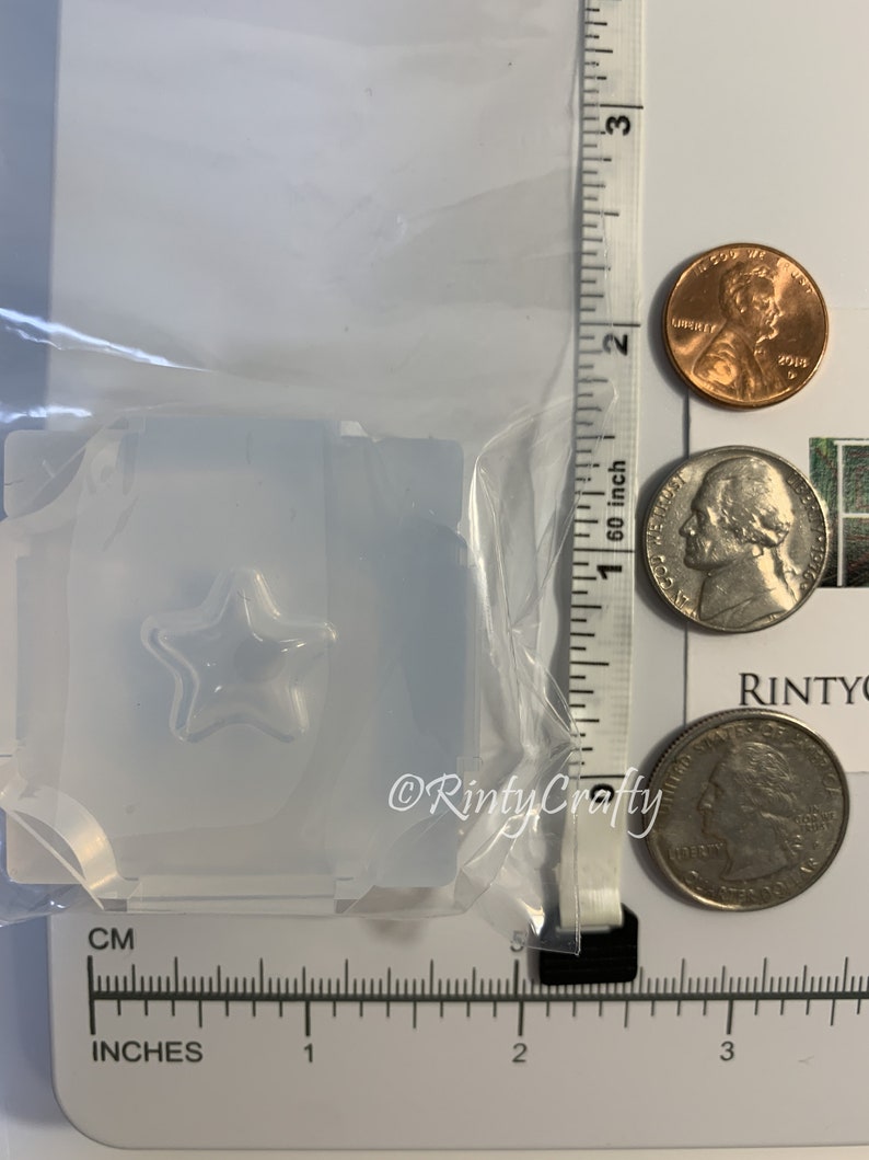 Silicone Mold 3D Star Mold Plump Star Mold Two Part Mold | Etsy