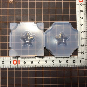 Silicone Mold 3D Star Mold, Plump Star Mold, Two Part Mold, Made in ...