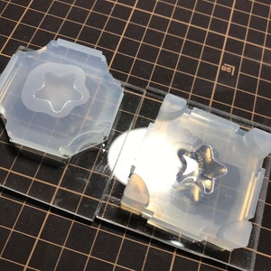Silicone Mold 3D Star Mold, Plump Star Mold, Two Part Mold, Made in ...