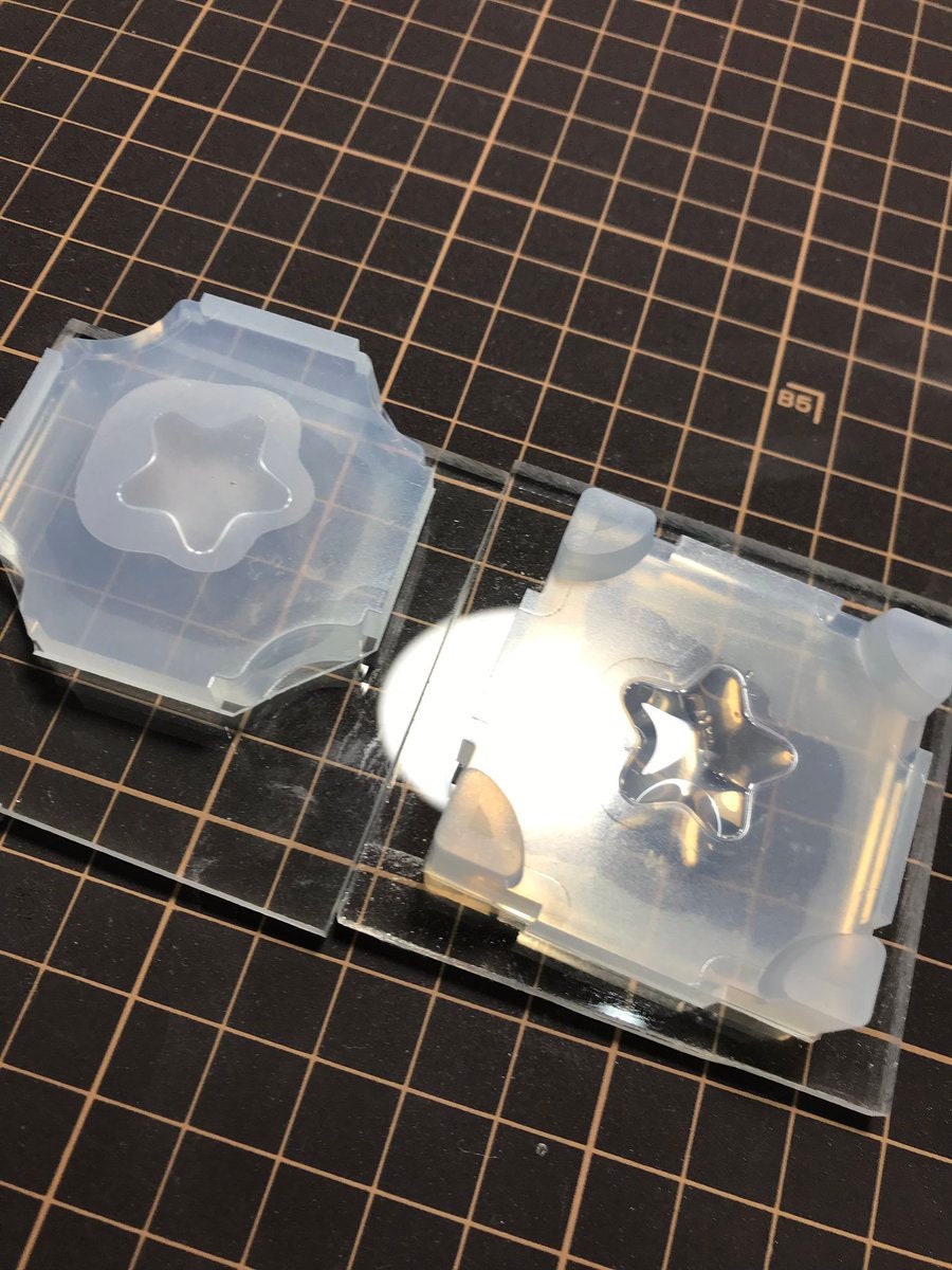 Silicone Mold 3D Star Mold Plump Star Mold Two Part Mold | Etsy