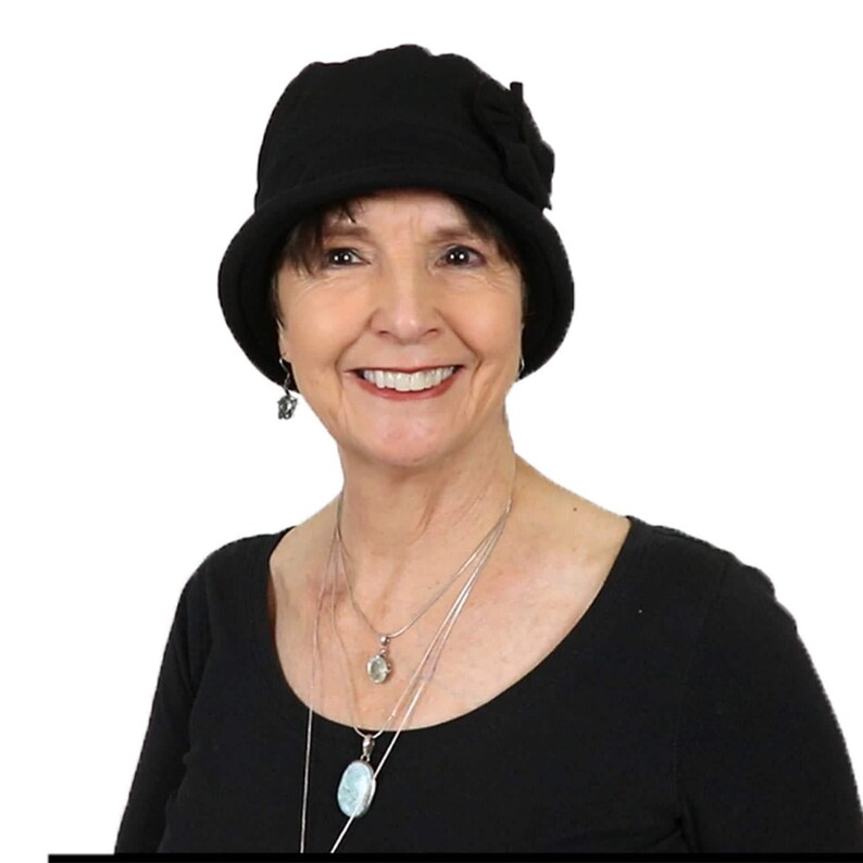 Gatsby Combed Cotton Cloche Hat for Women Chemo Headwear 50+ UPF Sun ...