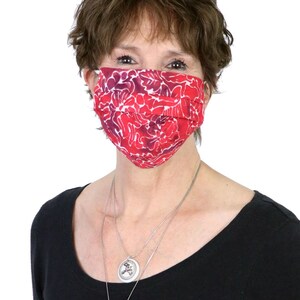 Bali Batik Fashion Face Masks Face Coverings Washable, 100% Rayon Batik ...