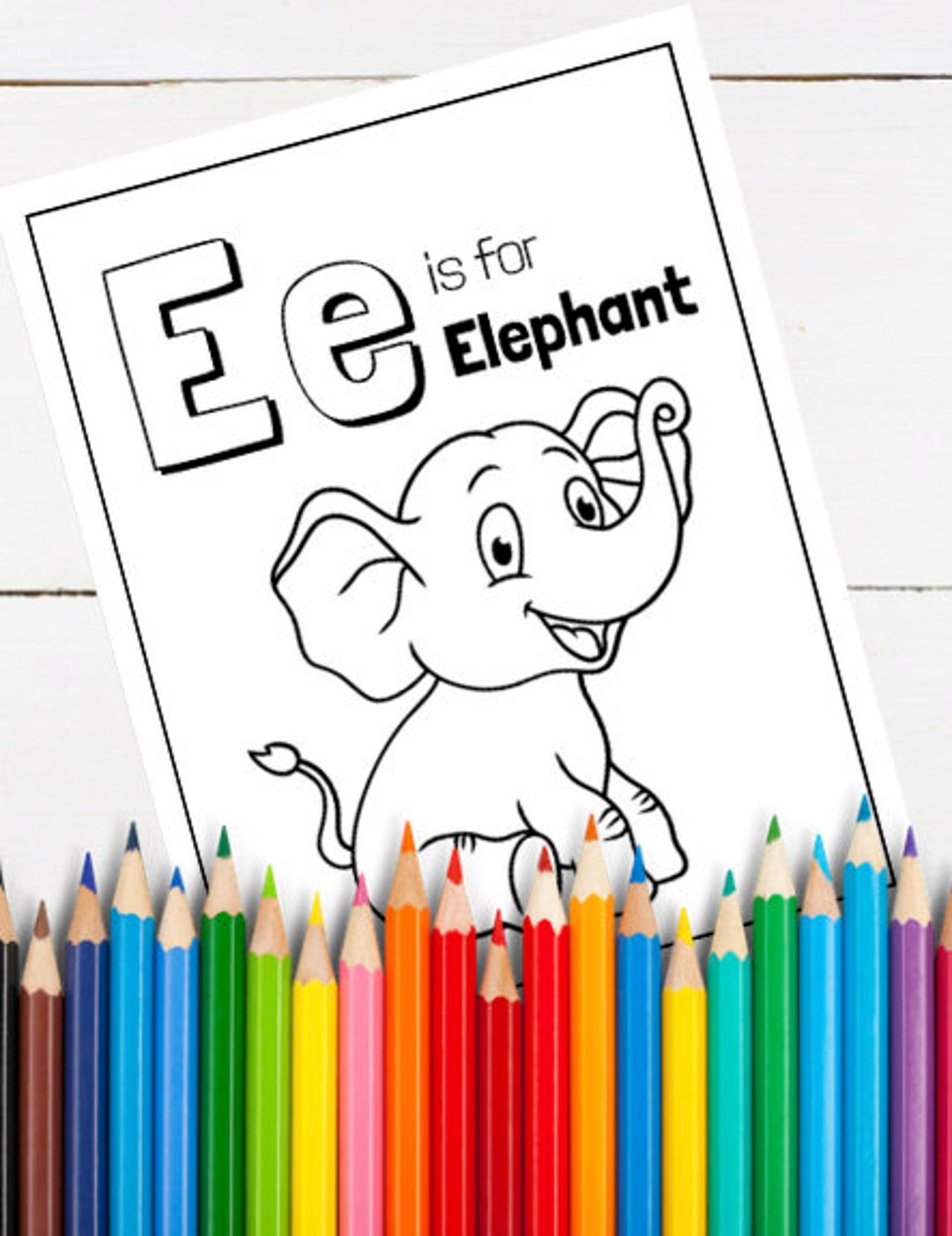 Printable Animal Alphabet Letter Coloring Pages - Etsy