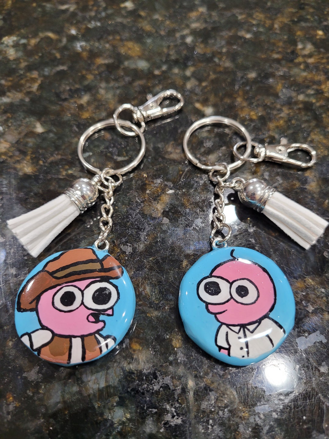 Smiling Friends Keychains - Etsy
