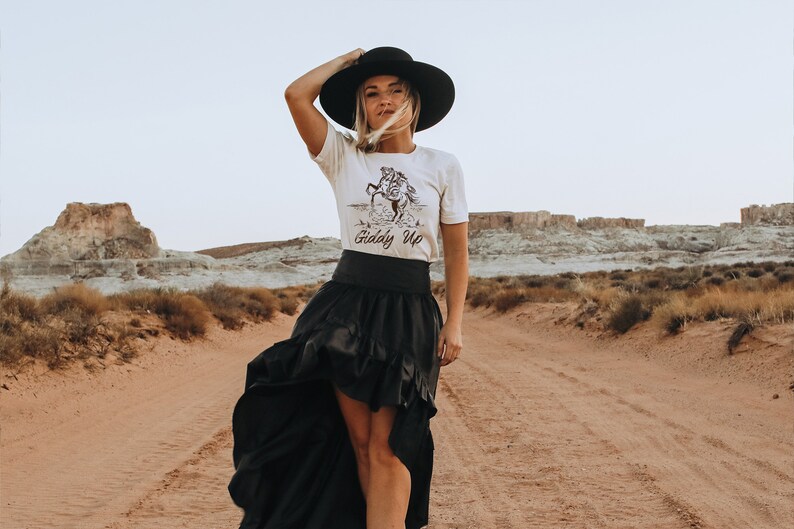 Giddy up Shirt - Western Shirts for Women - Cowgirl Shirt - Rodeo Shirt ...