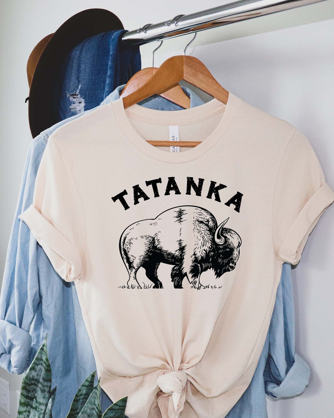 Tatanka Native American Buffalo Shirt - Western Graphic Tees - Western ...
