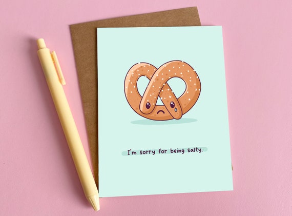 Cute Sorry Card