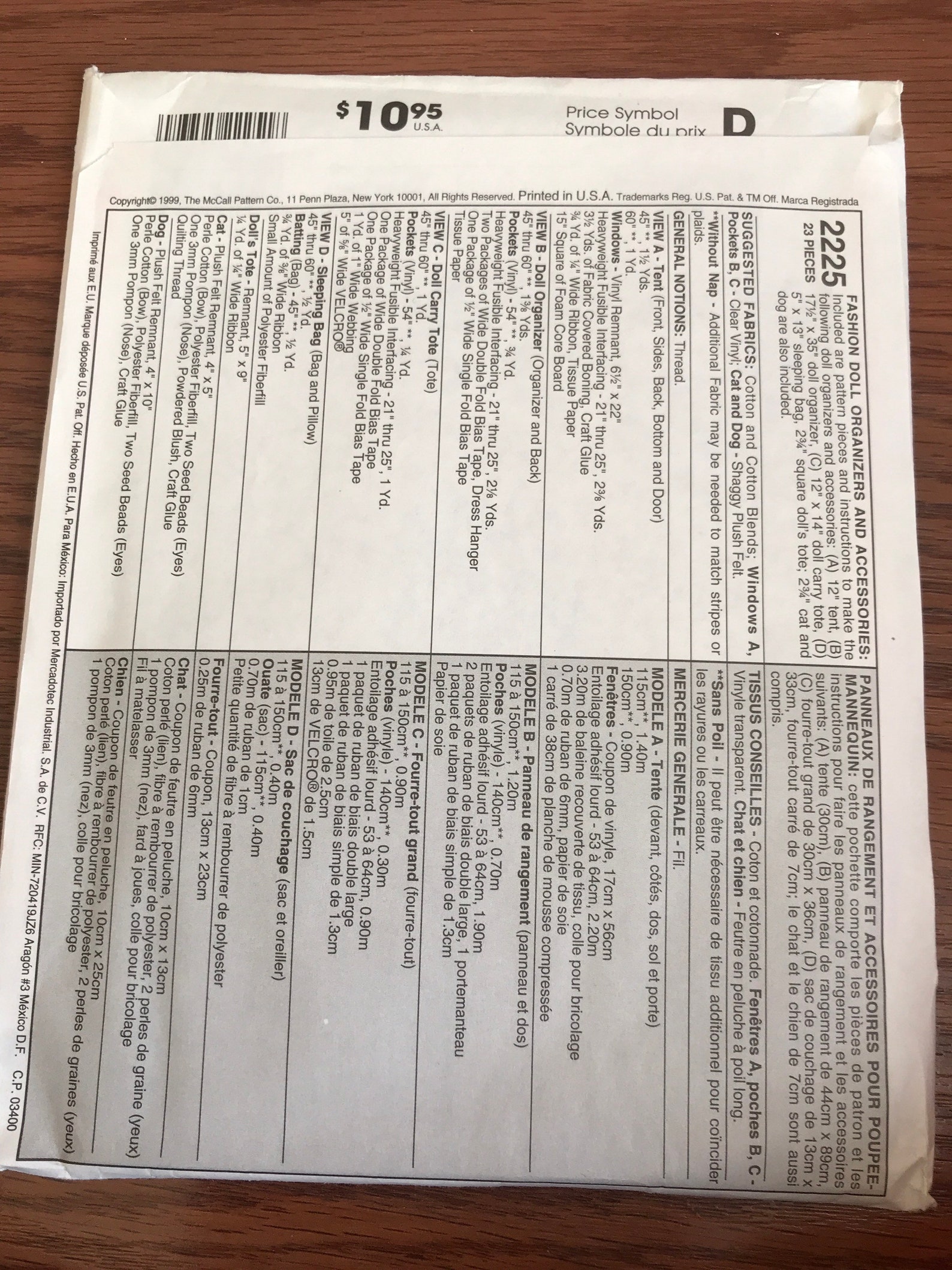 Mccalls 2225 Sewing Pattern Easy Sewing Pattern Sizes One - Etsy