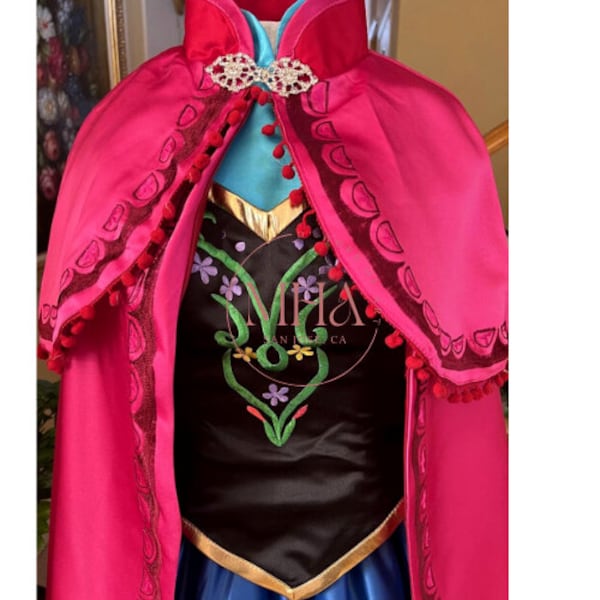 Frozen Anna Costume Adult Etsy