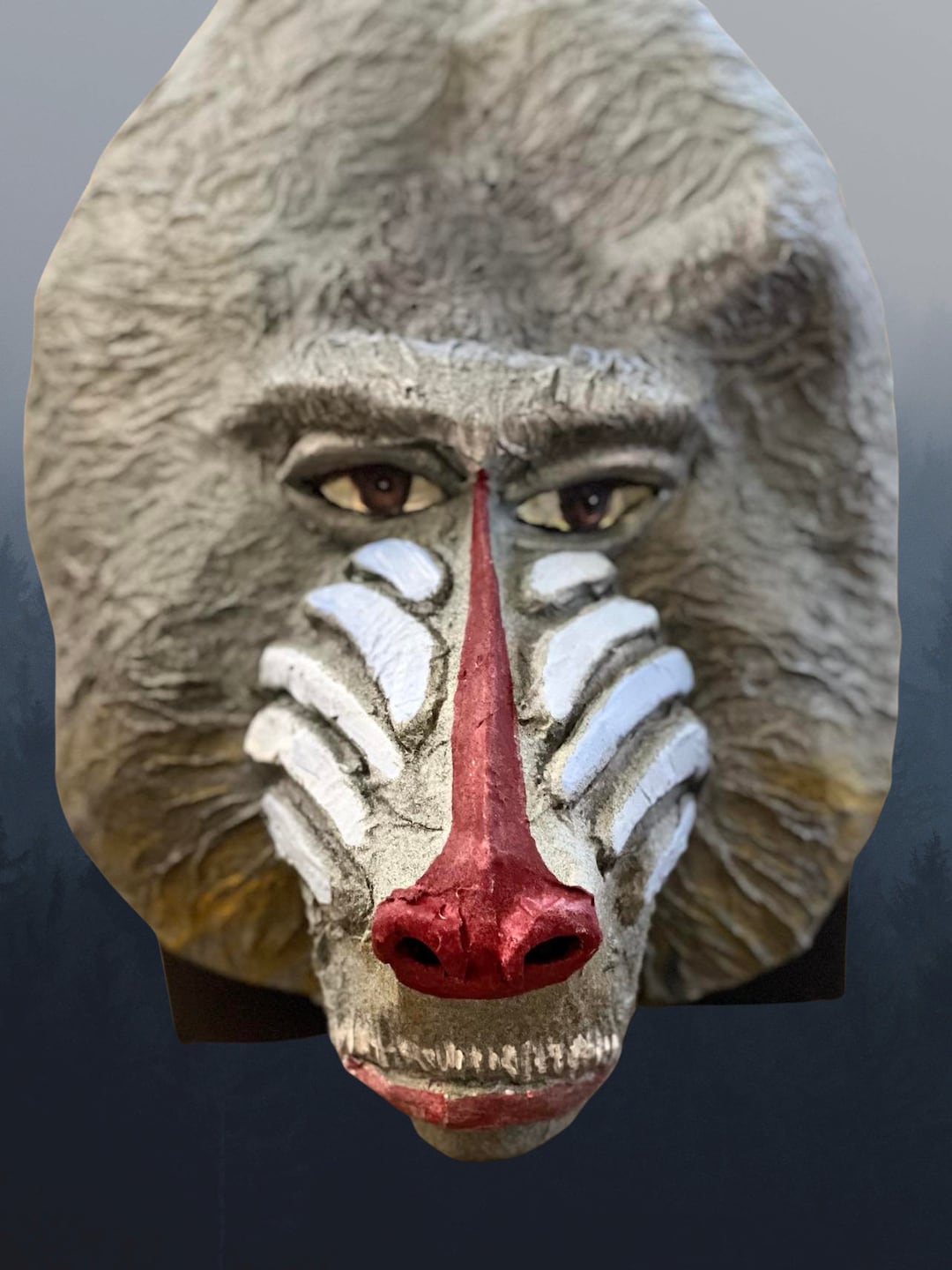 Rafiki Baboon Mandril Costume Performance Headpiece Mask - Etsy