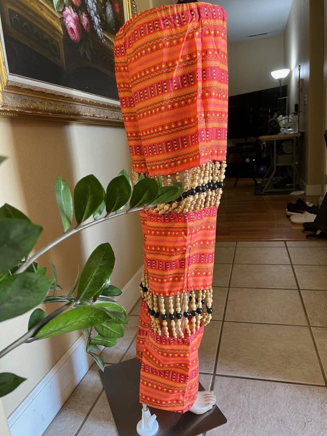 Adult Unisex African Lion King Pants With Beads Performance Costume - Etsy