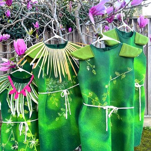 Hand Painted Green Troll Trees Costume - Etsy