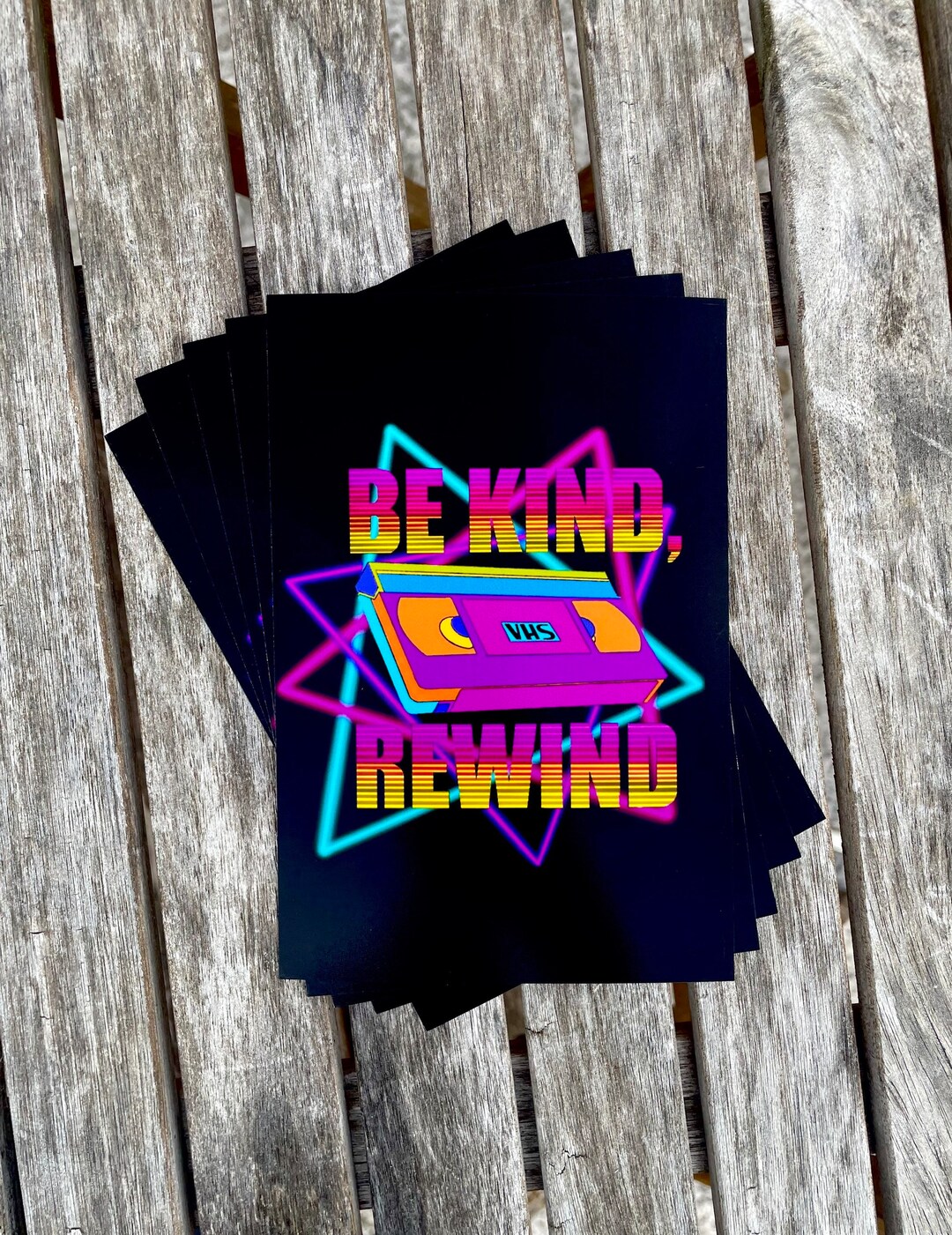 Be Kind, Rewind VHS Mini Print 4x6 - Etsy