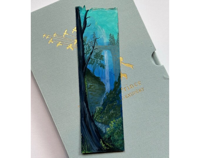 Forest Bookmark Woodsy Watercolor Tree Bookmark Watercolor Forest ...