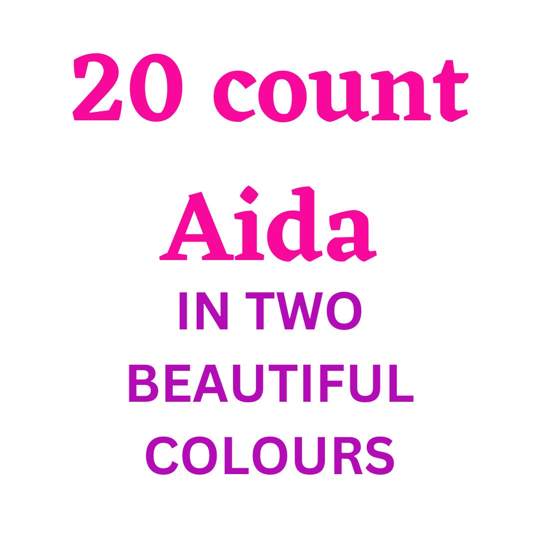 ZWEIGART Cross Stitch Fabric 20 Count AIDA - by the Bolt in Fat ...