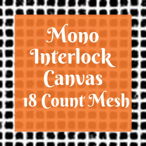 Zweigart 18 Mesh Count Needlepoint Canvas - Etsy