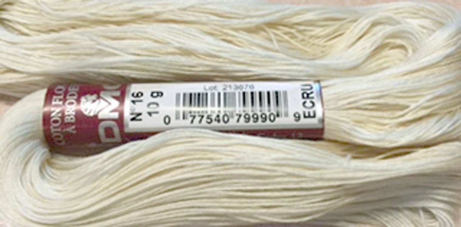 DMC Floche Embroidery Thread 168 yds 153.6 m Choose White or | Etsy