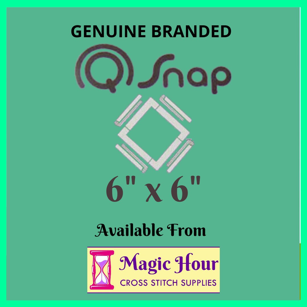 Genuine Q SNAP Brand for Cross Stitch - 6" X 6" - Etsy