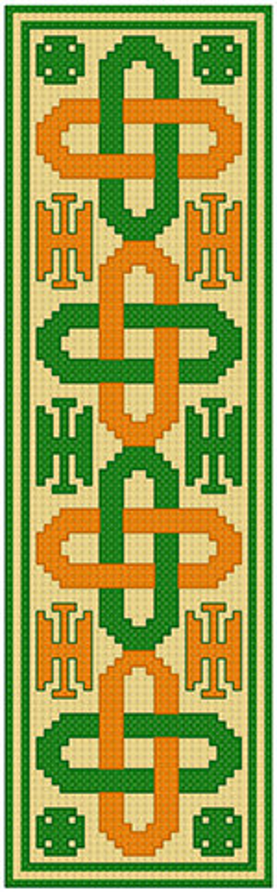 Counted Cross Stitch Patterns Three Bookmarks | Etsy
