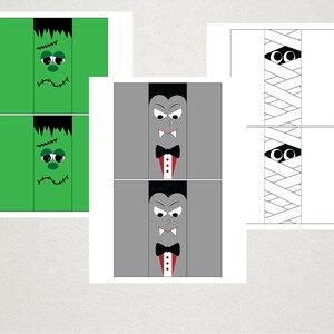 Halloween Candy Bar Wrappers, Digital Halloween Party Favors ...