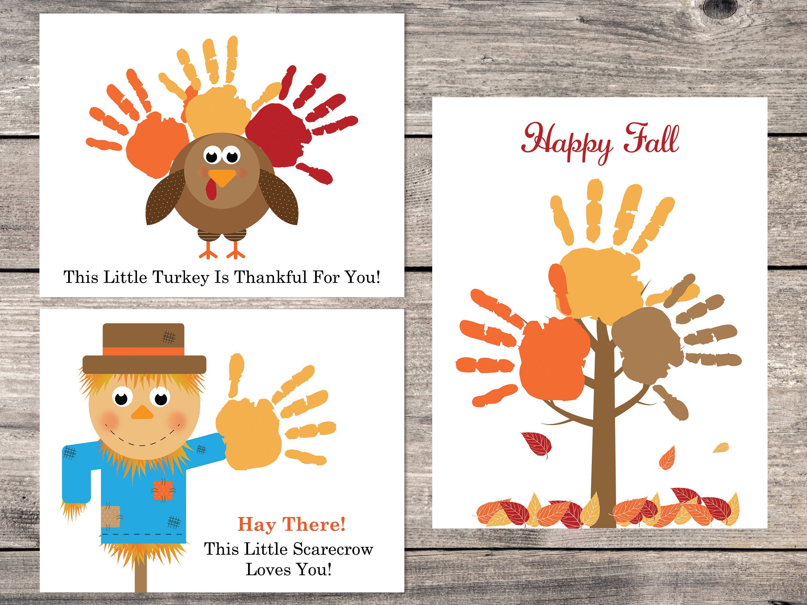 Fall Handprint Craft, Thanksgiving Handprint Art, Turkey Handprint ...