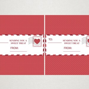 Sending a Sweet Treat Valentine's Day Candy Bar Wrappers, Class ...
