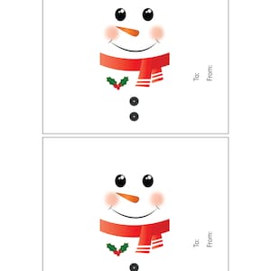 Snowman Candy Bar Wrappers, Christmas Candy Wrappers, Christmas Favors ...