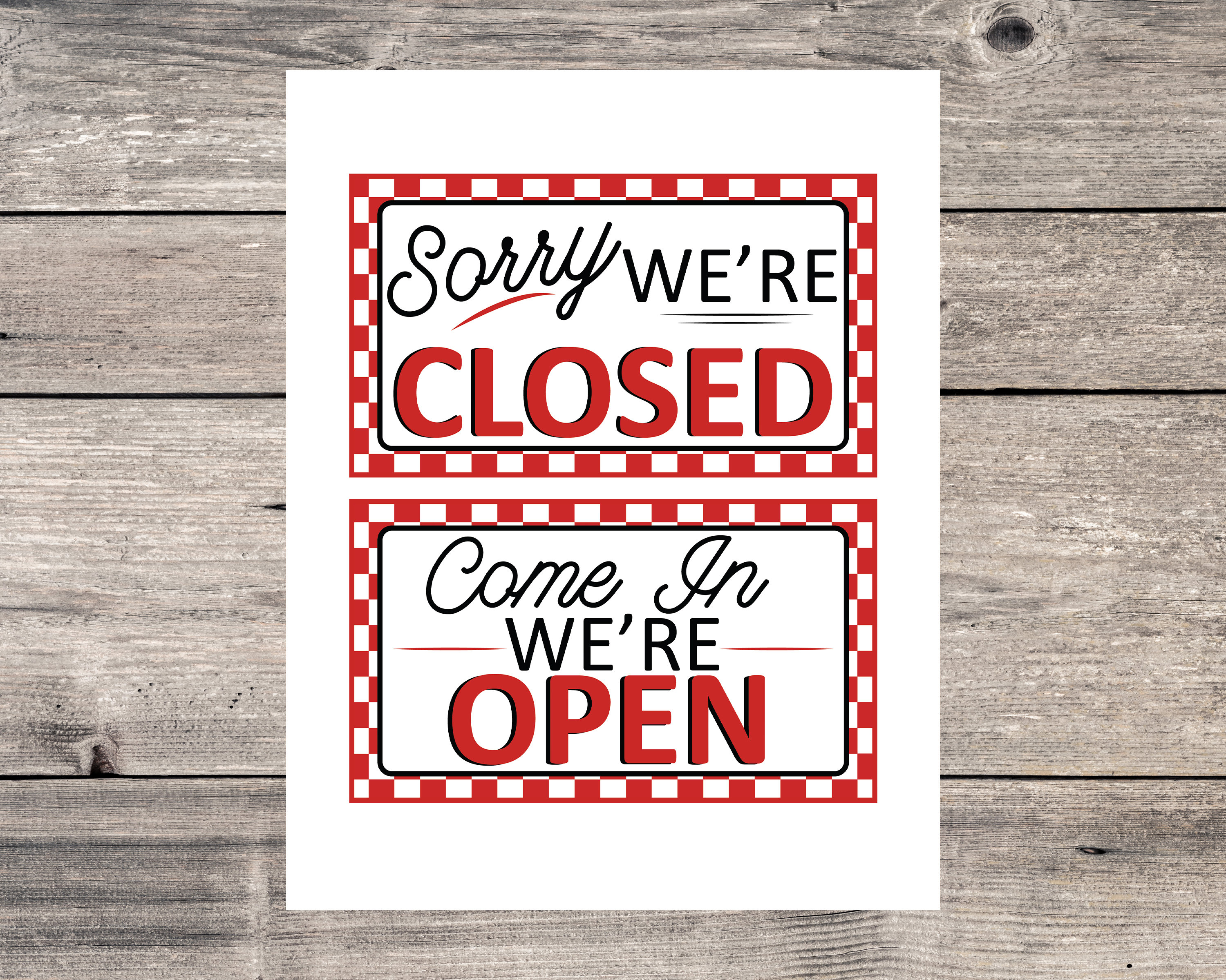 Personalized Pretend Play Diner Menu, Red Pretend Retro Restaurant Menu ...