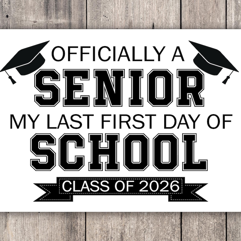 Senior Photo Props - Etsy