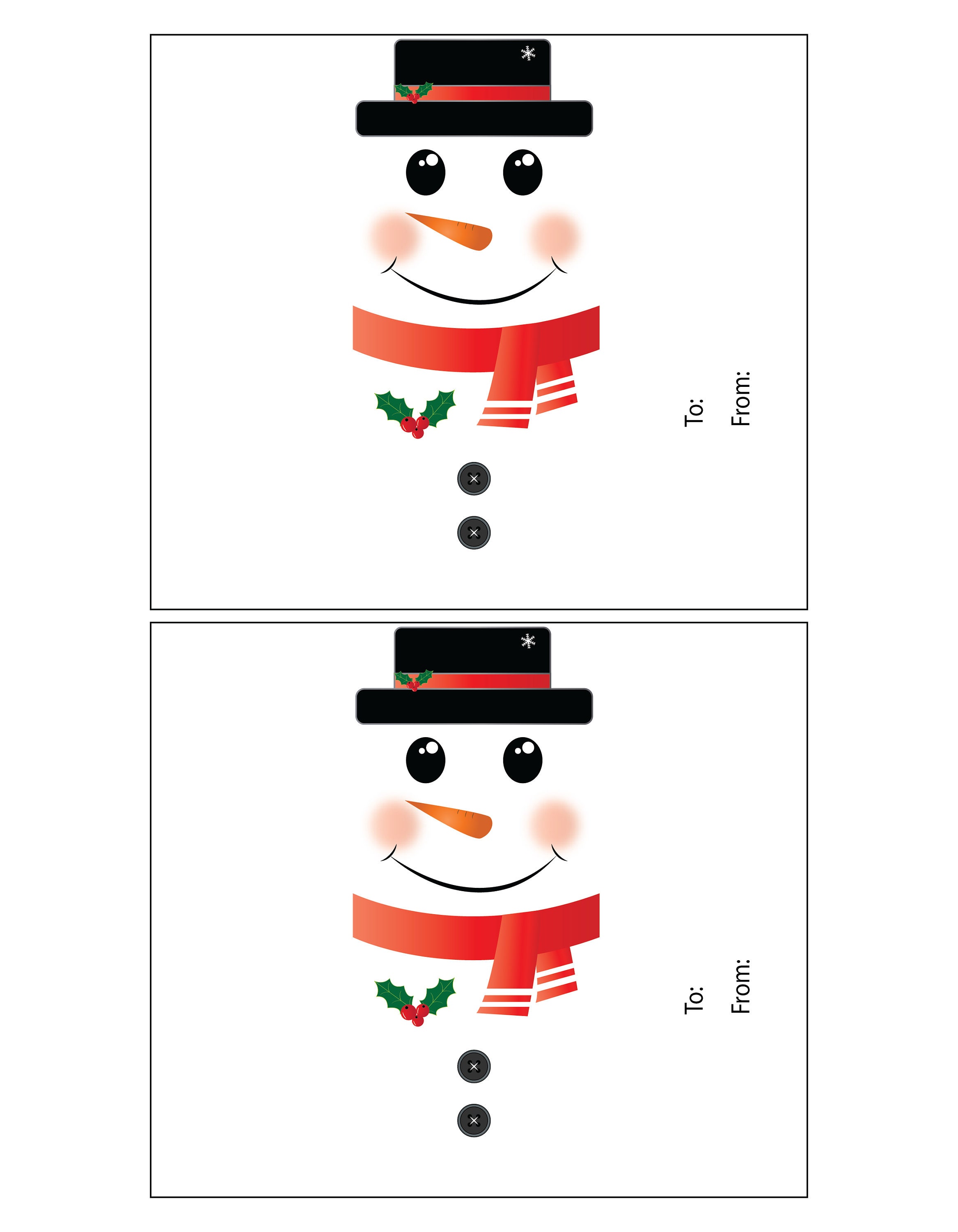 Snowman Candy Bar Wrappers, Christmas Candy Wrappers, Christmas Favors ...