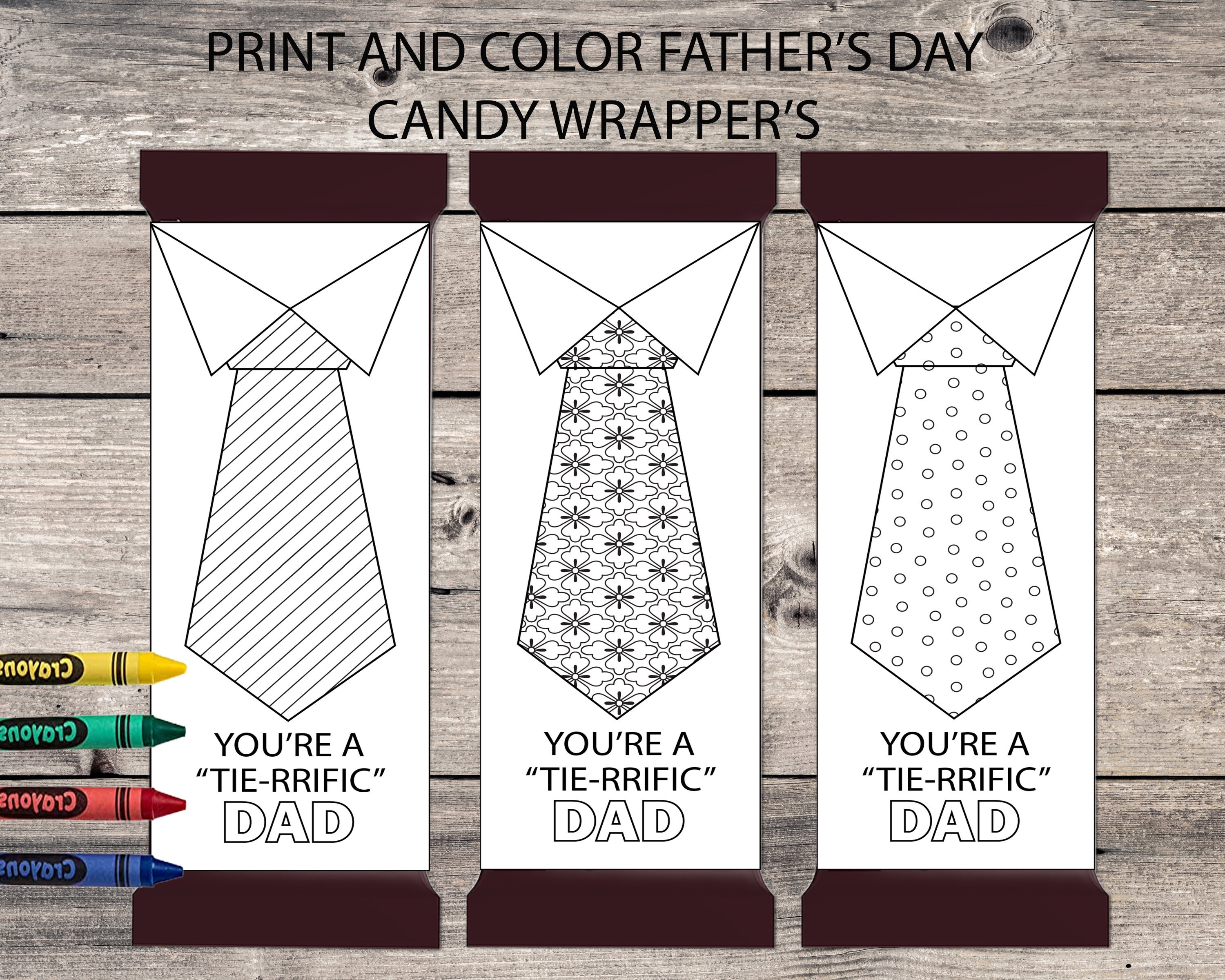 Fathers Day Candy Bar Wrapper, Father's Day Gift From Kids, Fathers Day ...