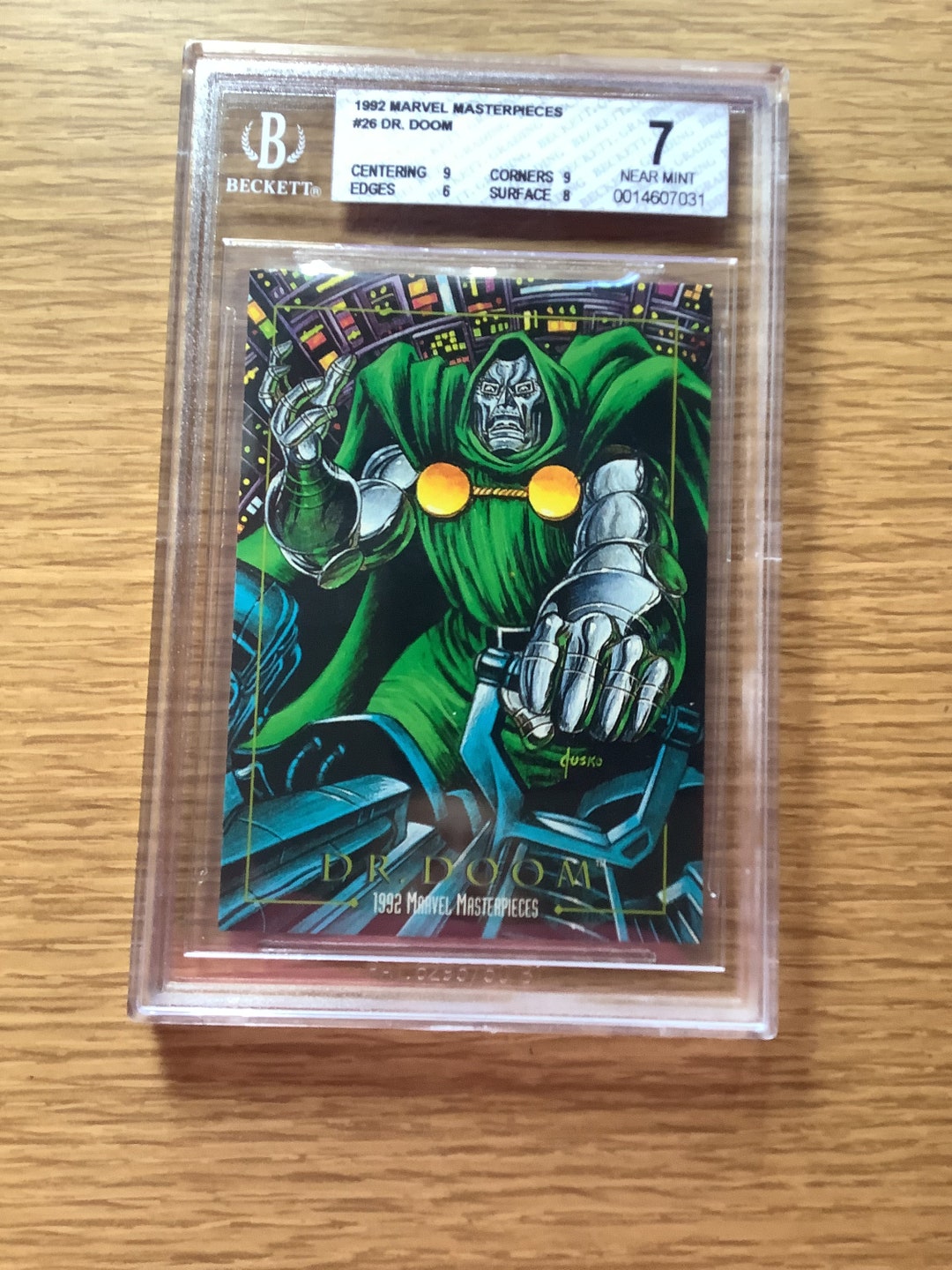 1992 Skybox Marvel Masterpieces # 26 Dr Doom - Etsy