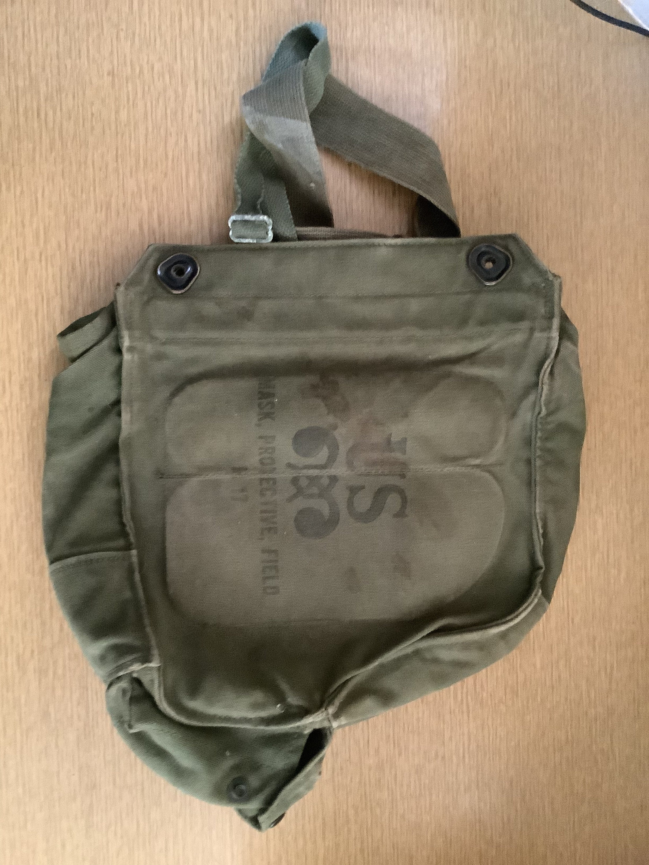 US Military Desert Storm Era Gas Mask Bag - Etsy