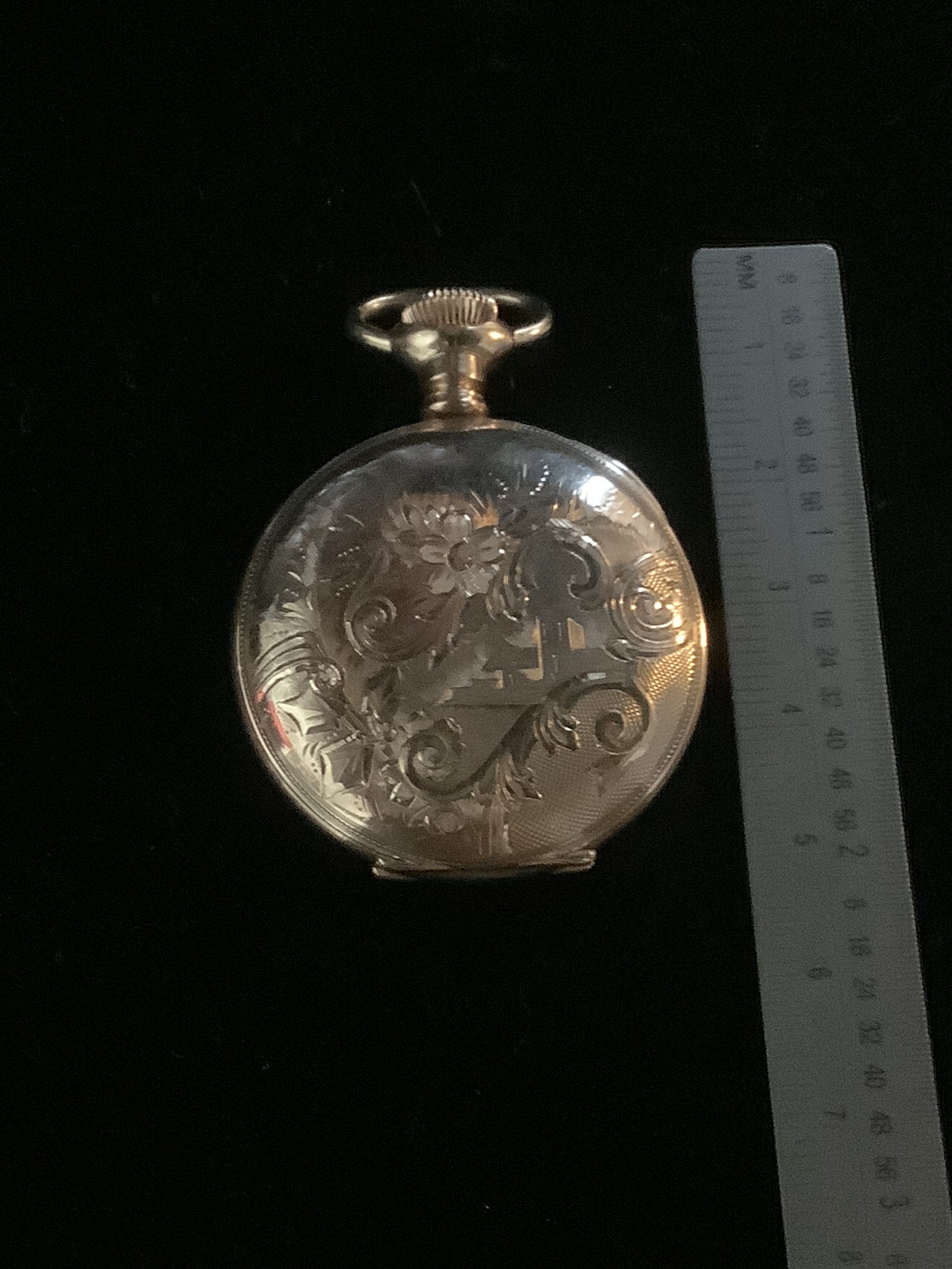 Antique AWC Waltman Pocket Watch - Etsy