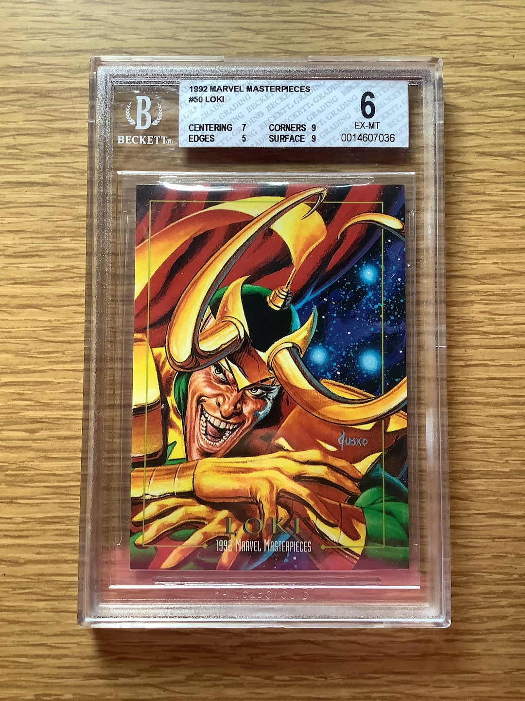 1992 Skybox Marvel Masterpieces #50 Loki - Etsy