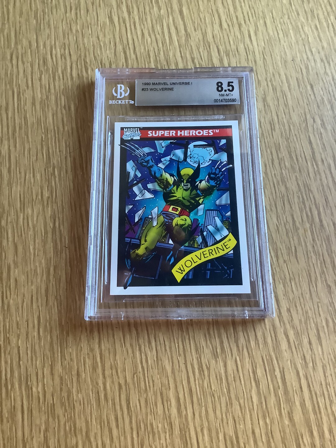 1990 Impel Wolverine Trading Card - Etsy