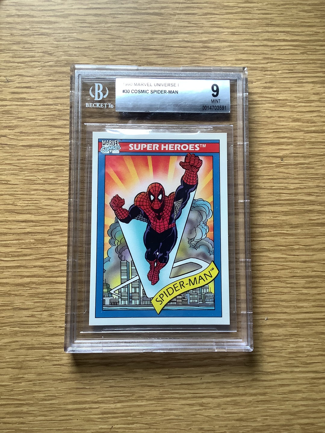 1990 Impel Spider-man Trading Card - Etsy