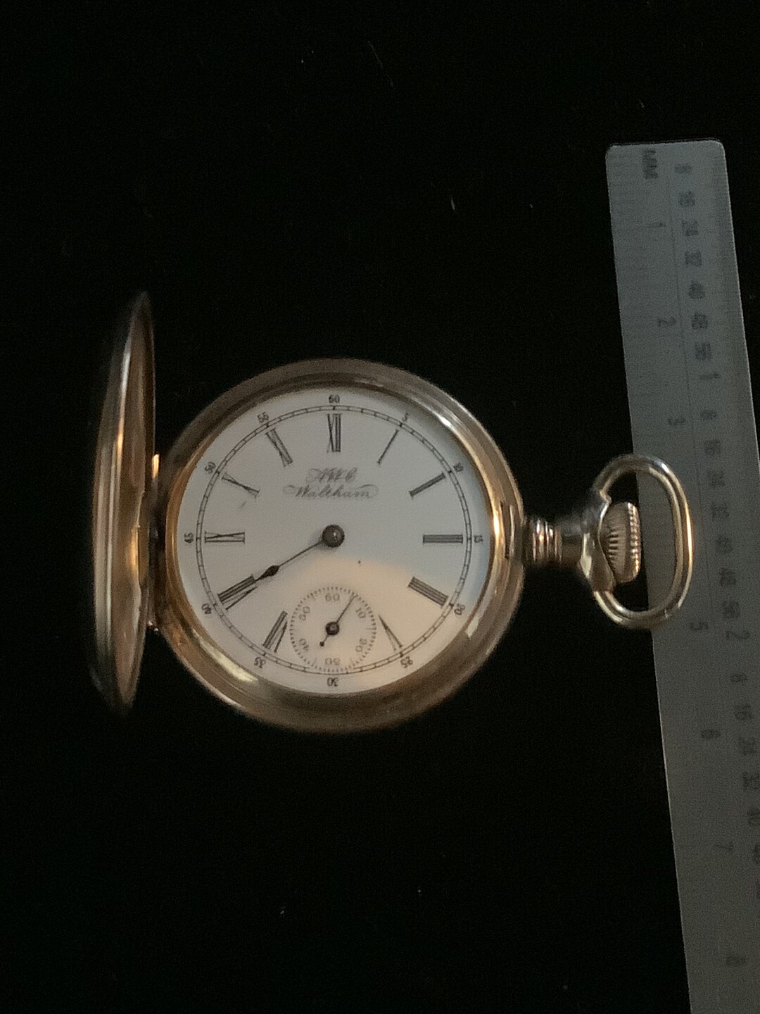 Antique AWC Waltman Pocket Watch - Etsy