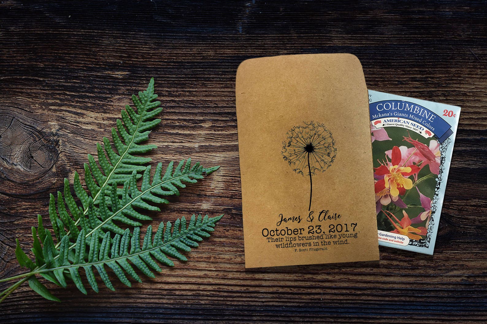 Seed Packets Wedding Favors Gifts Meant to Bee Personalized | Etsy