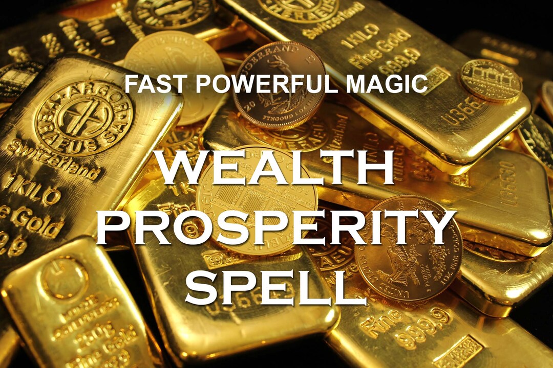 Magic Wealth Money Prosperity Magick Spell - Etsy