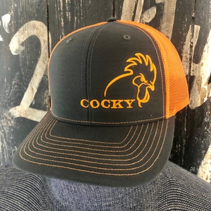 Cocky, Trucker, Neon, Richardson, Ballcap, Chicken, Custom Ball Cap - Etsy