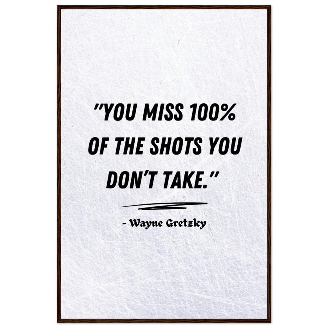 You Miss Motivational Poster Premium Matte Paper Framed Wall Art ...