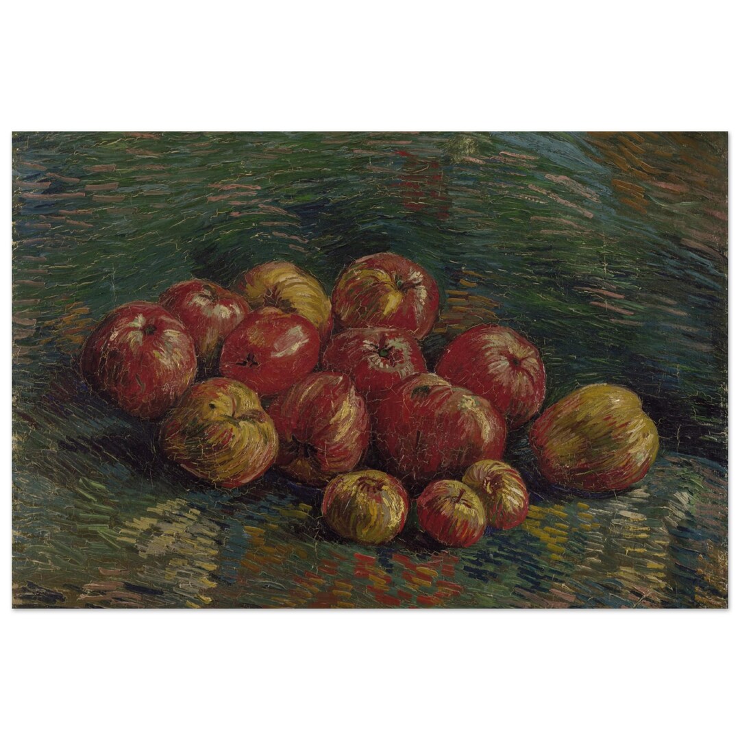 Vincent Van Goghs "apples" Print – Famous Abstract Wall Art, Classic ...